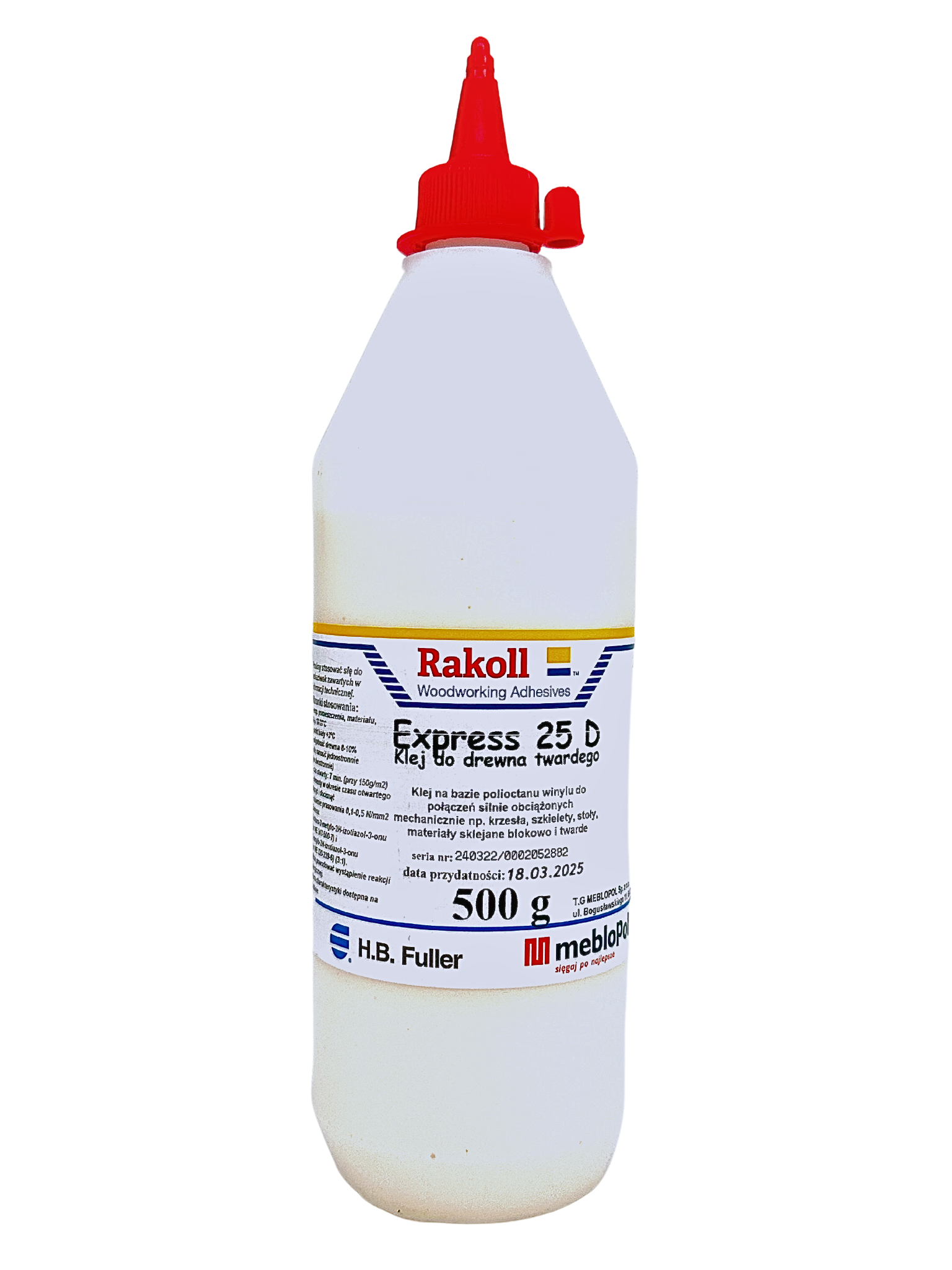 RAKOLL klej do drewna wikolowy express 25D 500ml | Sklep internetowy ...
